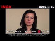 Photos of Inga - ( casting pics ) by Pierre Woodman.